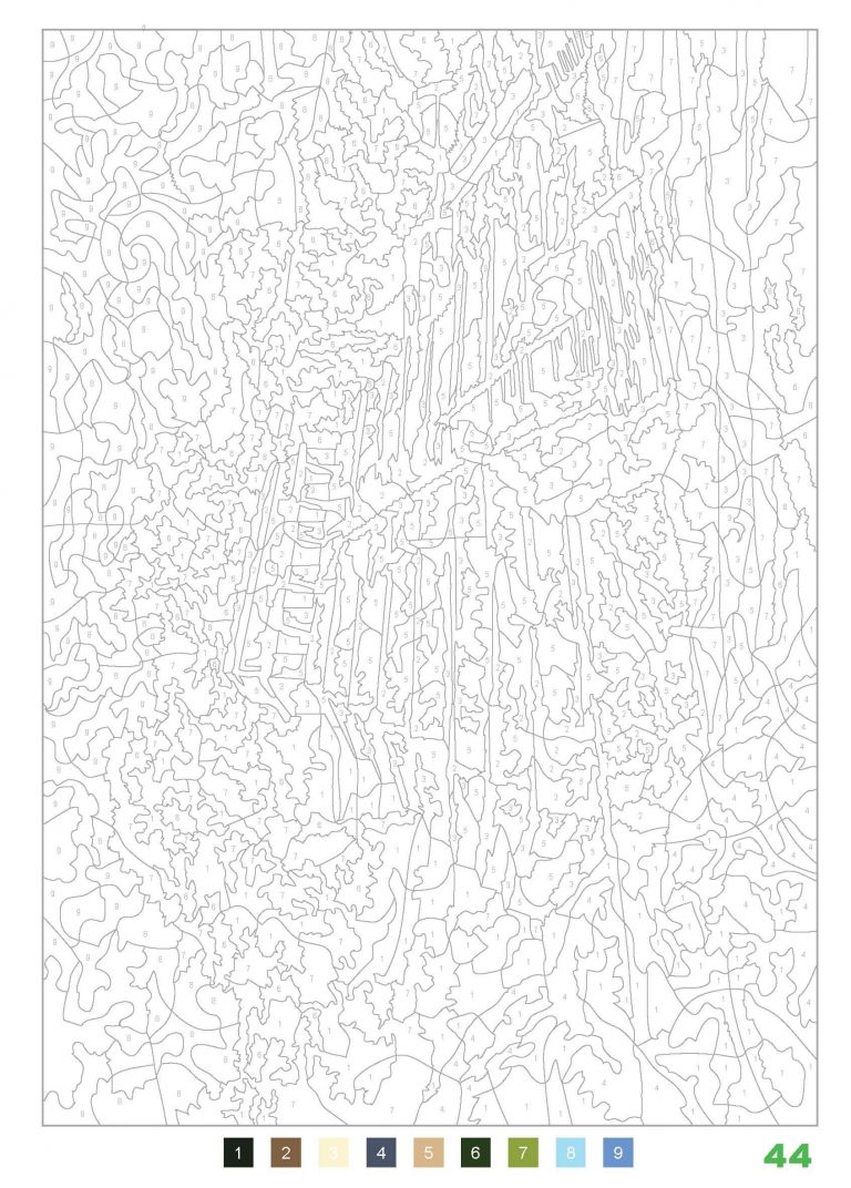 COLORING PAGES & COLOR BY NUMBER - October, 2020 | The William Benton ...