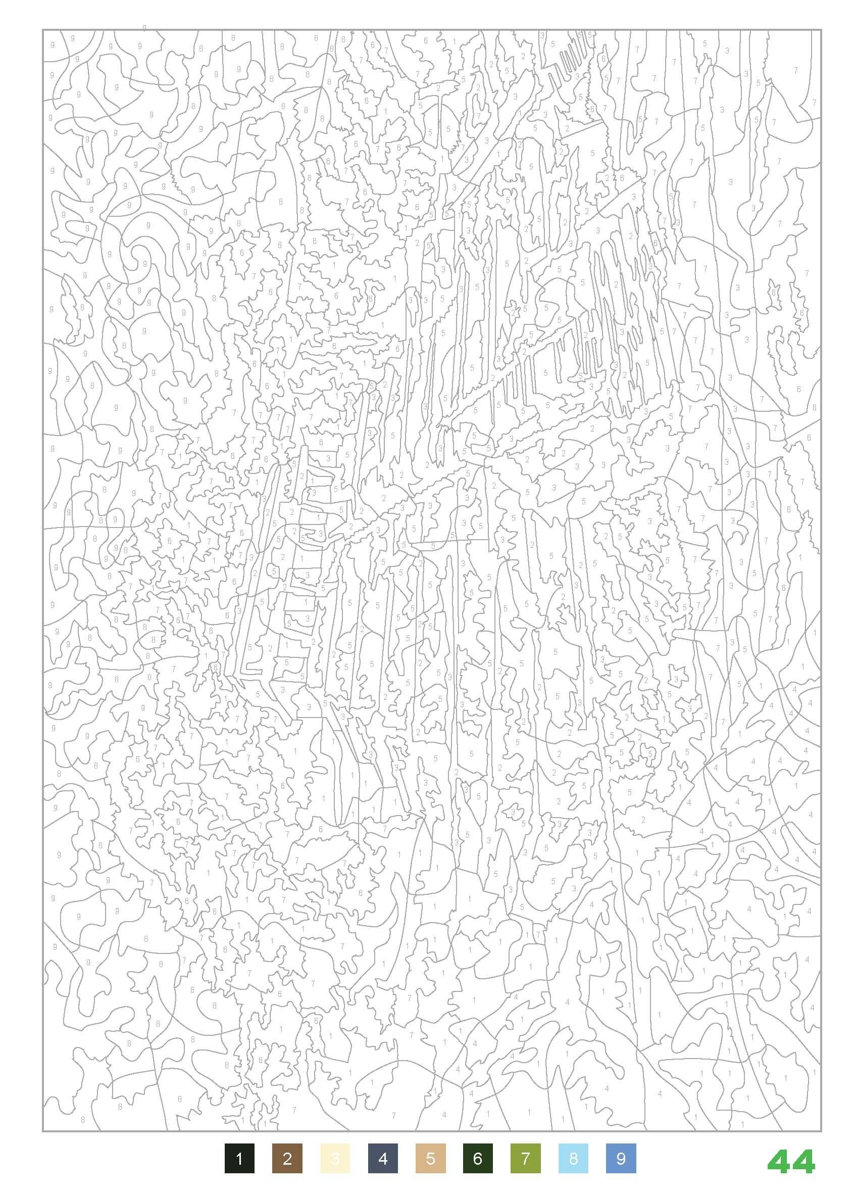 COLORING PAGES & COLOR BY NUMBER - October, 2020 | The William Benton ...